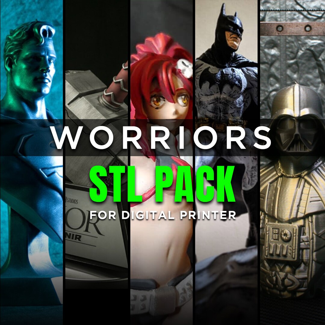 3D Printer STL Files 3D Print Stl File Stl Pack Stl - Etsy
