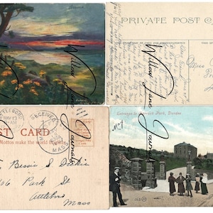 Antique / Vintage Postcards Digitals (early 1900's) - Etsy