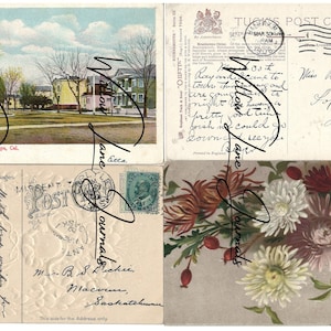 Antique / Vintage Postcards Digitals (early 1900's) - Etsy