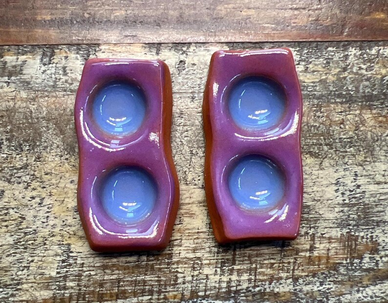 Mini Oil Well in Lilac and Denim - Etsy
