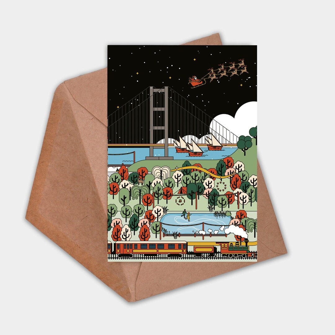 Hull Christmas Card - Humber Bridge - Etsy