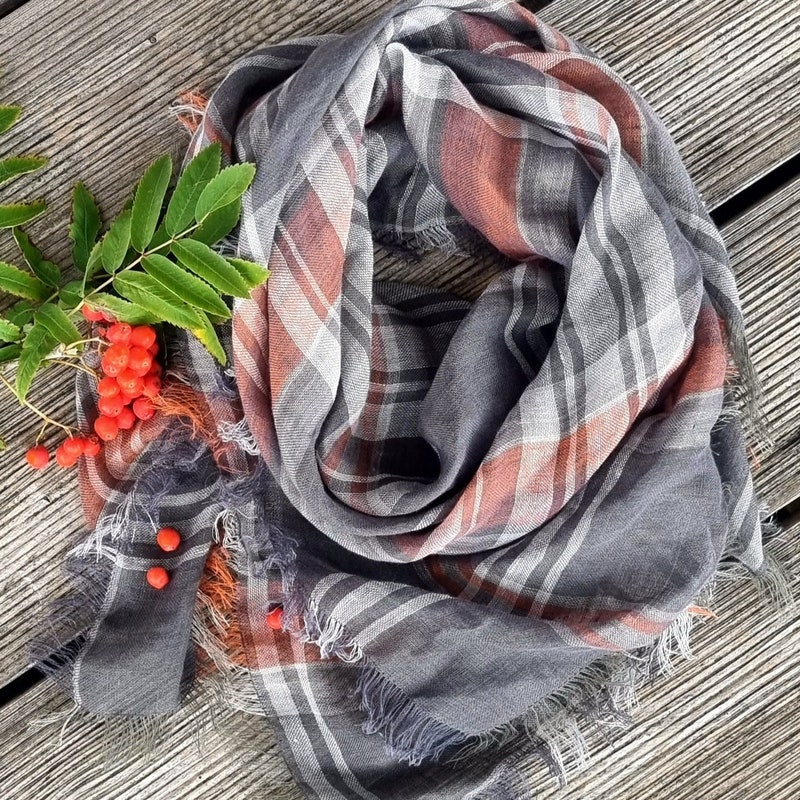 Tartan Plaid Scarf - Etsy