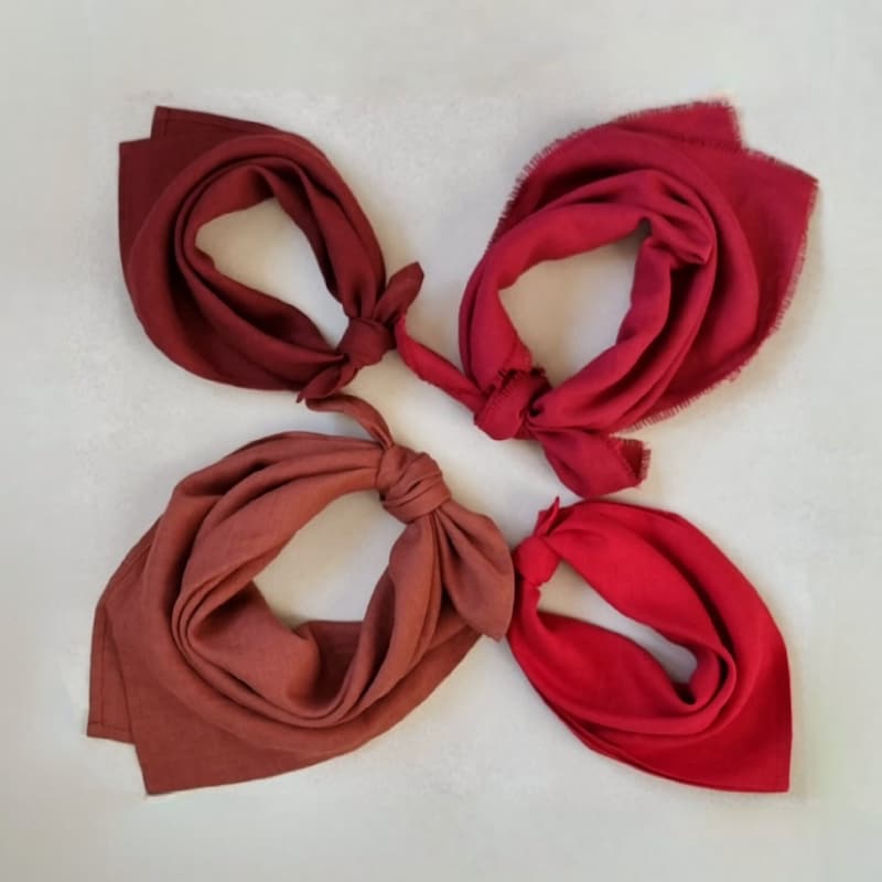 Silk Wild Rag Solid - Etsy UK