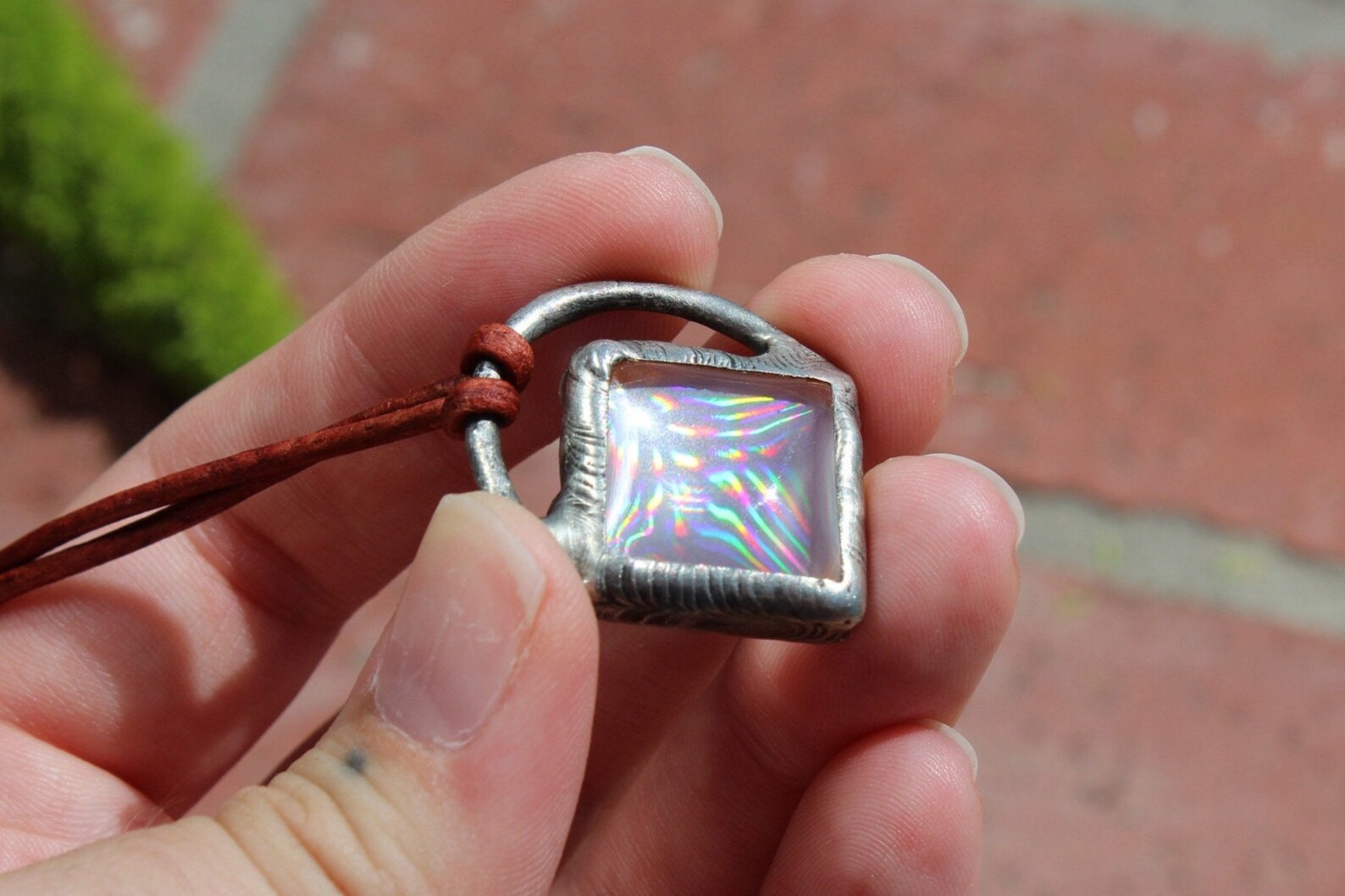 Optical Visions Diamond Portal Suncatcher Pendant - Etsy