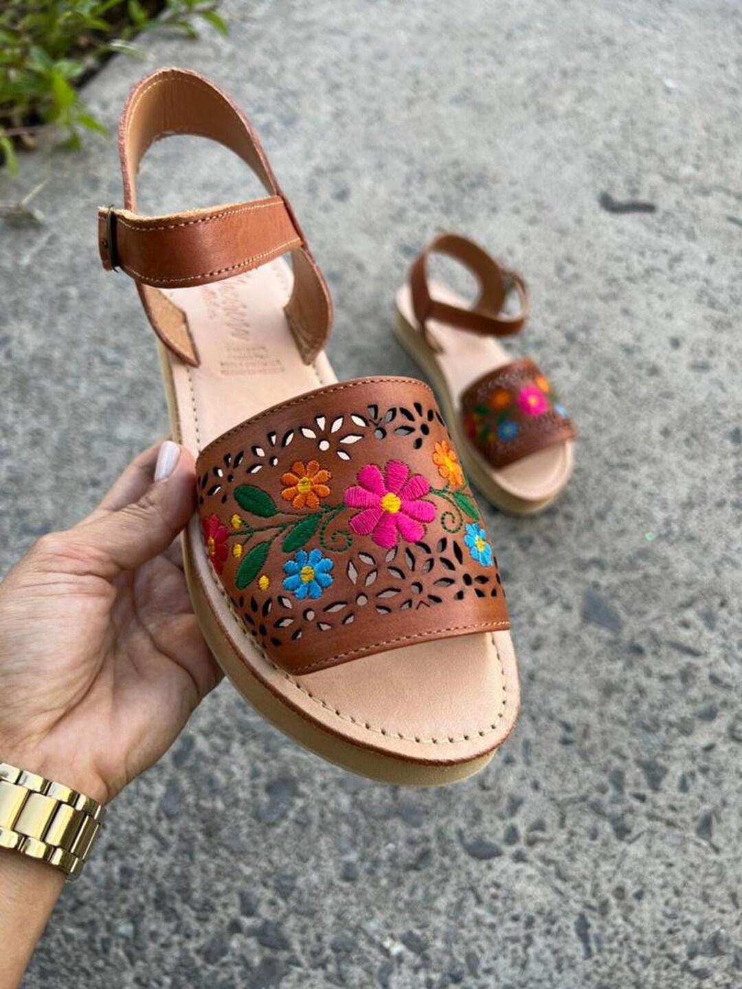 Huarache Sandal ~ All Sizes Boho- Hippie Vintage ~ Mexican Style ...