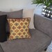 Mexican Embroidered Pillow Colorful Handmade Pillow Throw Pillow Pillow ...