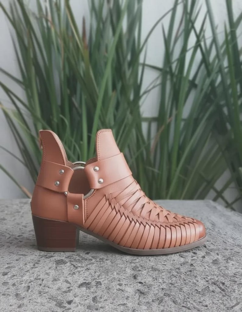 Ankle Boots ~ All Sizes Boho- Women's Boots ~ Mexican Style ~ Colorful ...