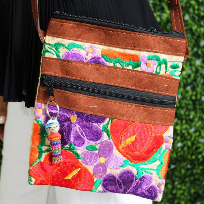 Huipil Purse Mexican Handbag Chiapas Clutch Zippered - Etsy