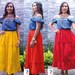 Mexican Skirts Falda Folklorico Skirts Colorful Skirt for Women Cotton ...