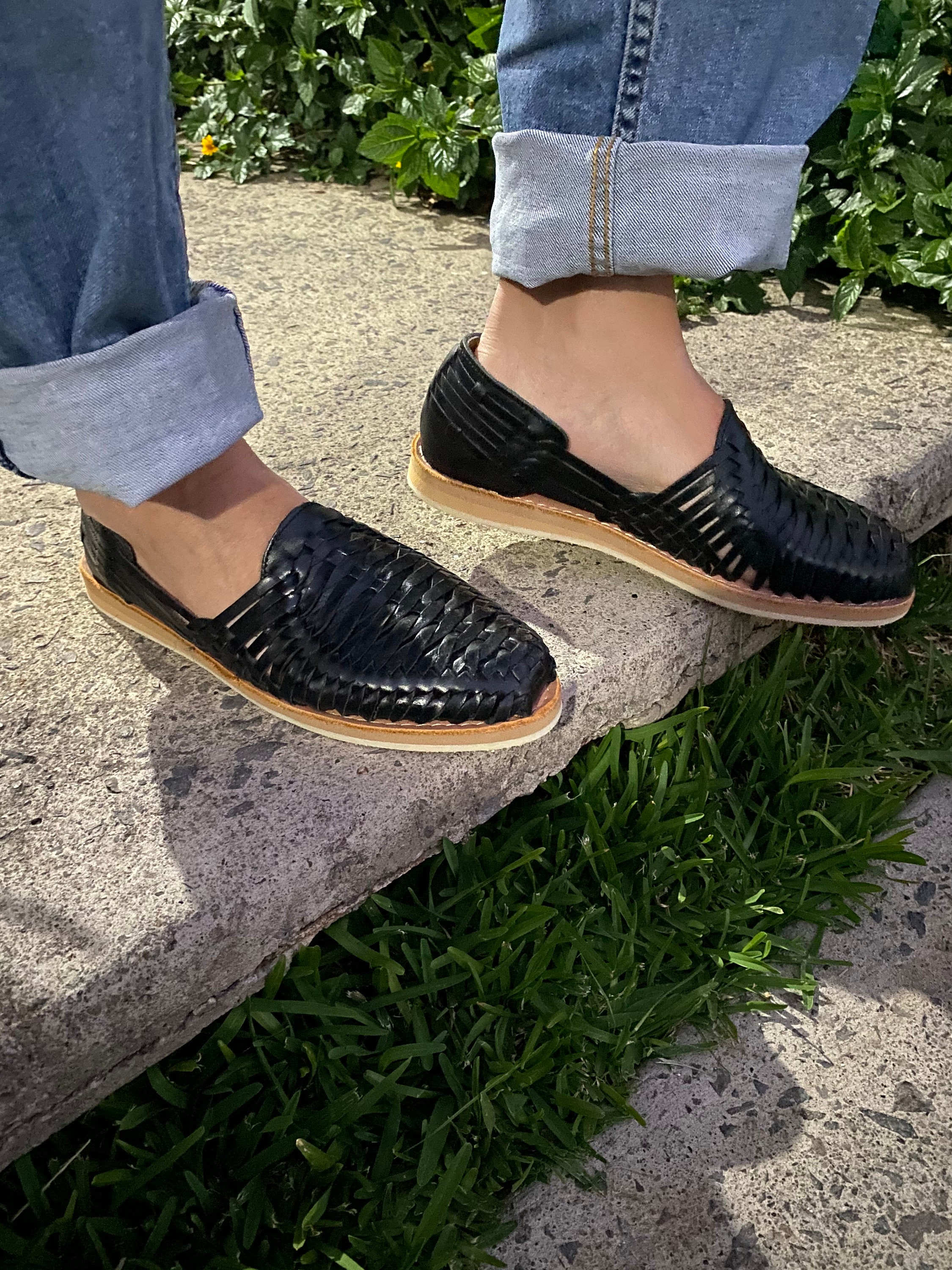 Mens Handmade Leather Huarache Sandal - Mexican Style - Etsy