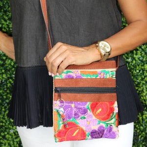 Huipil Purse ~ Mexican Handbag ~ Chiapas Clutch ~ Zippered Pouch ...