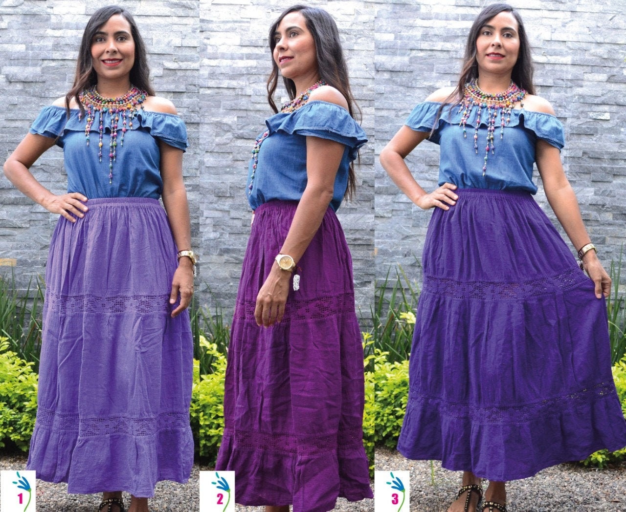 Mexican Skirts Falda Folklorico Skirts Colorful Skirt - Etsy UK