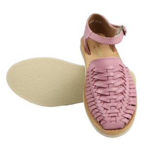 Pink Huarache Sandal ~ All Sizes Boho- Hippie Vintage ~ Mexican Style ...