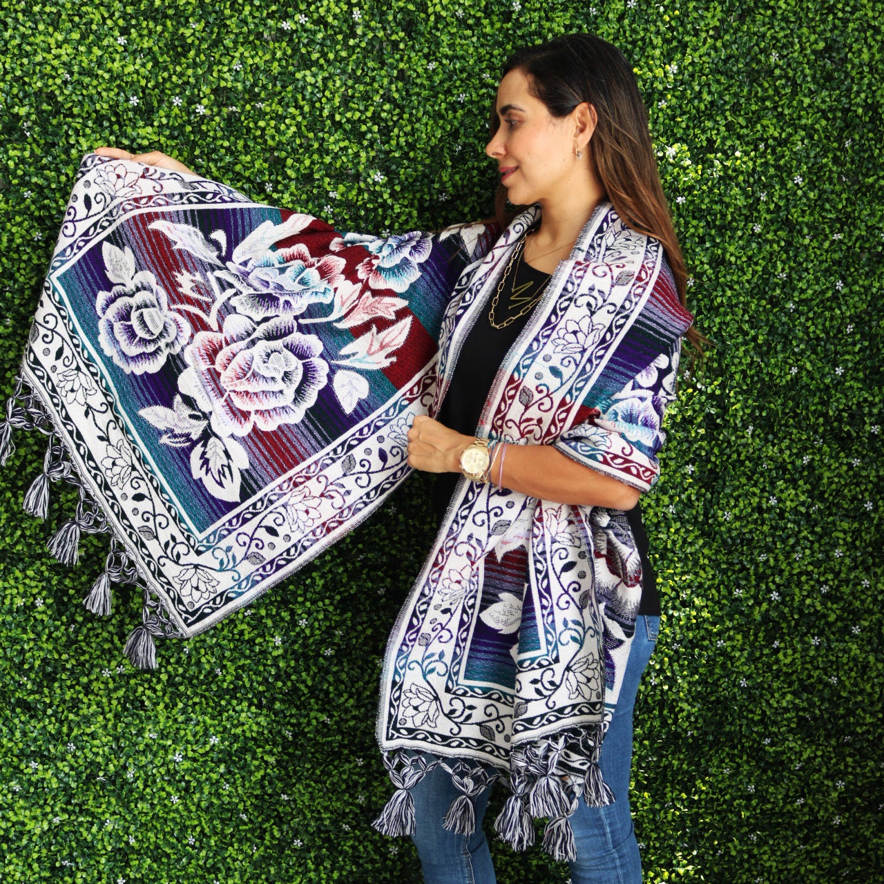 Traditional Mexican Rebozo Mexican Rebozo Mexican Shawl - Etsy