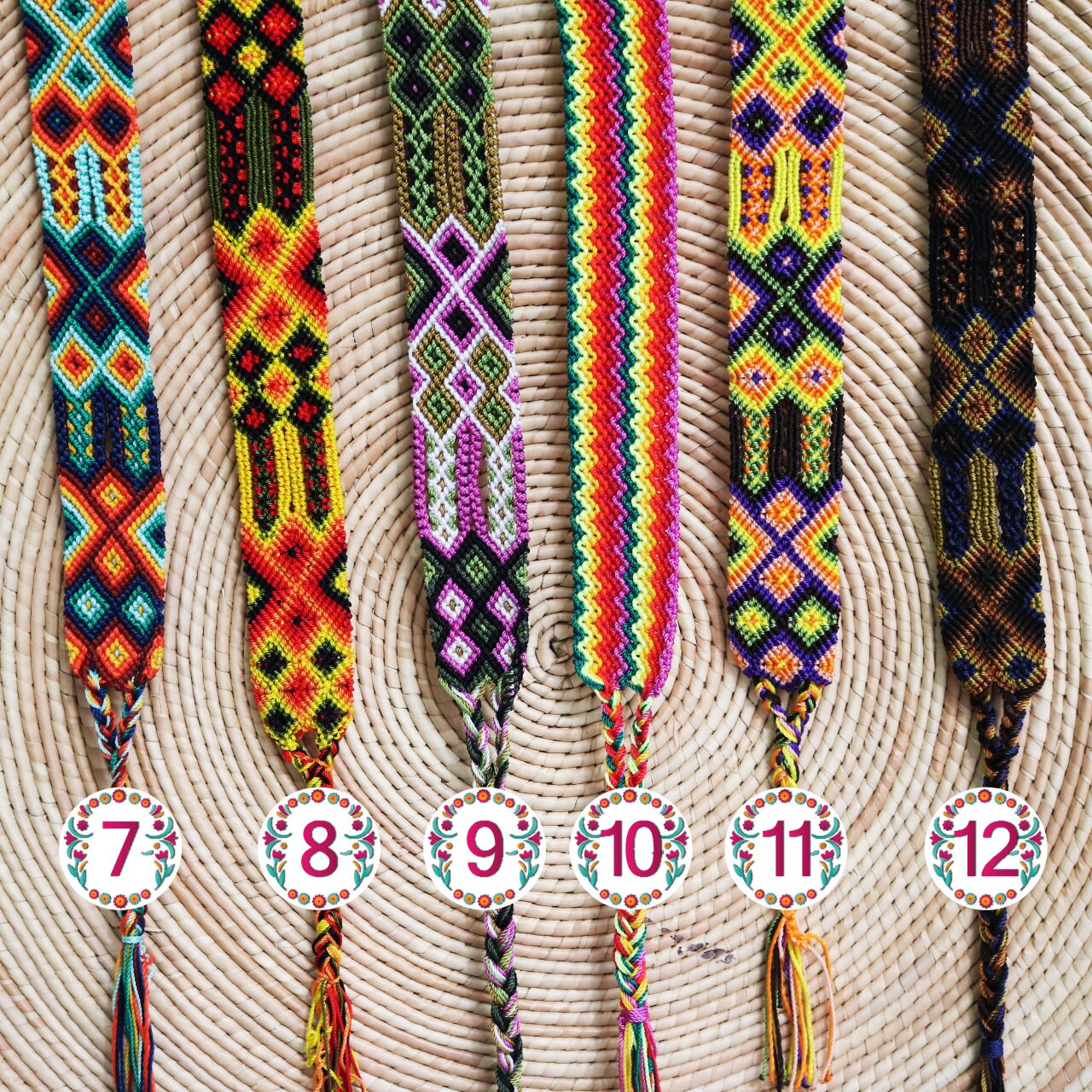 Mexican Sash Belt Solid Colorful Sash Hand Woven Boho Sash - Etsy