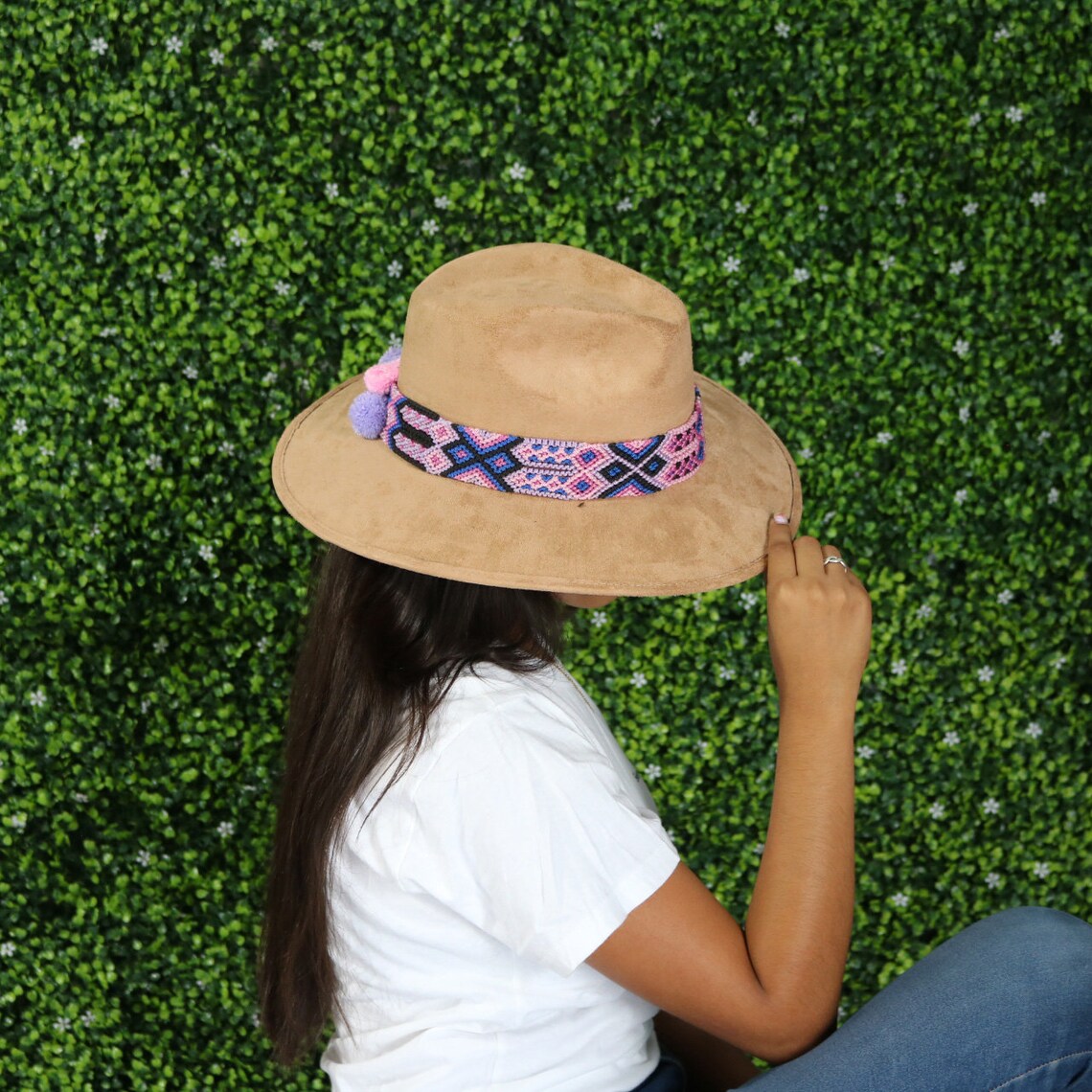 Mexican Artisan Hat Womens Hat Hand Embroidered - Etsy