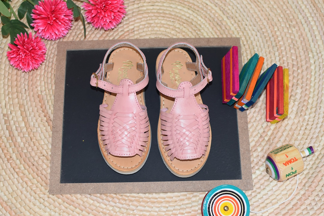 Girls Huarache Sandal ~ All Sizes Boho- Hippie Vintage ~ Mexican Style ...