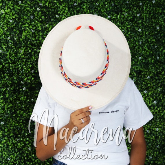 Mexican Artisan Hat Womens Hat Hand Embroidered - Etsy