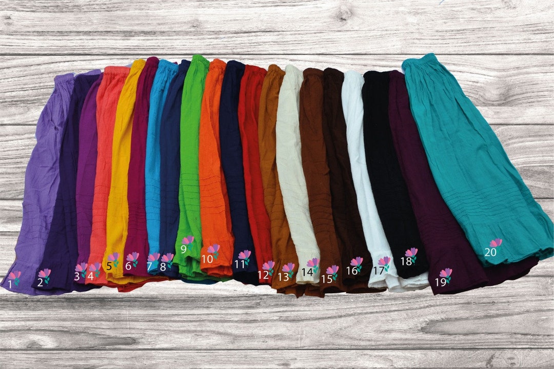 Mexican Skirts ~ Falda ~ Folklorico Skirts ~ Colorful Skirt for Women ...