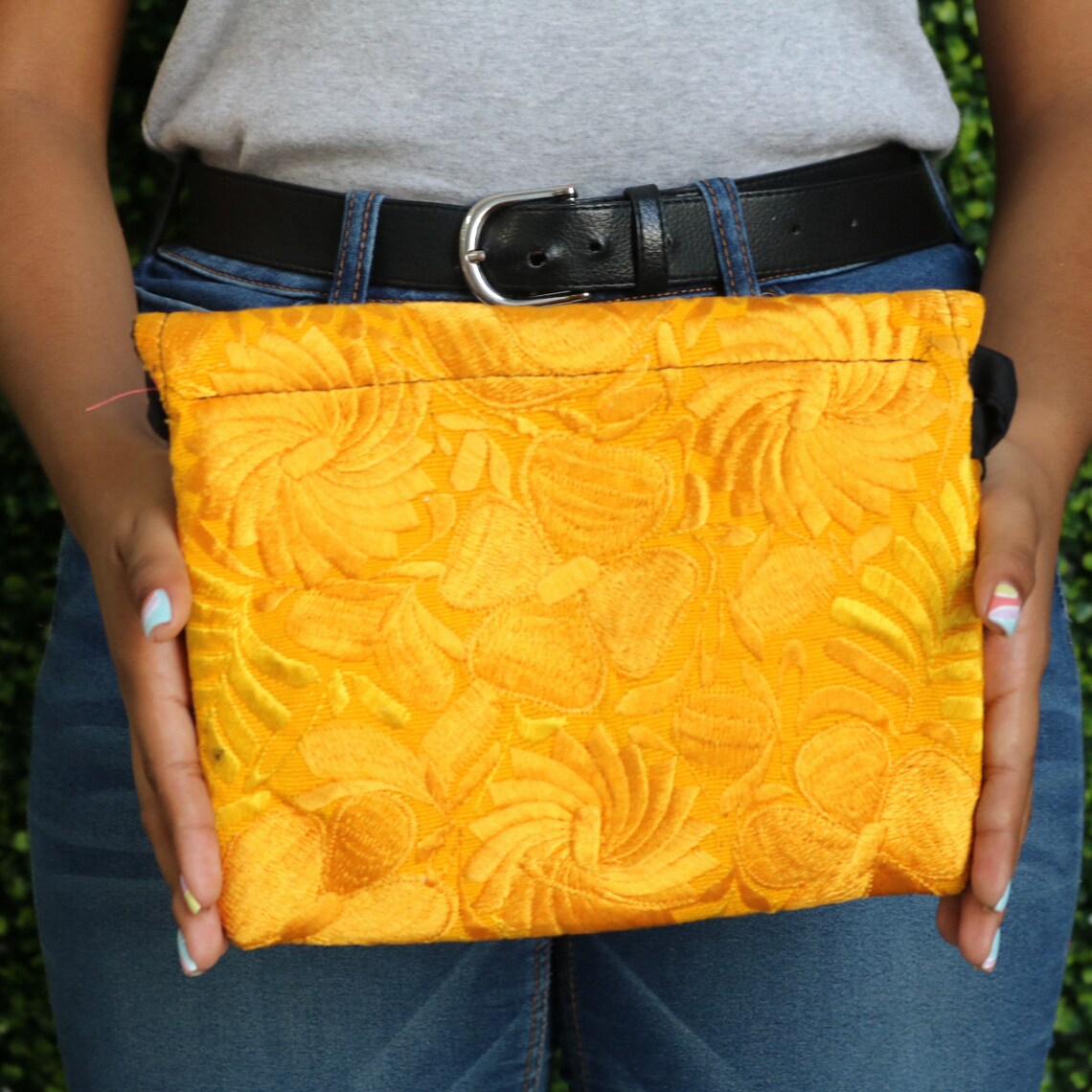 Huipil Purse Mexican Handbag Chiapas Clutch Zippered - Etsy