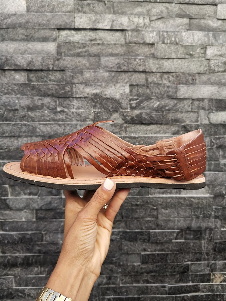 Mens Handmade Leather Huarache Sandals – Mexican Boho Style - Etsy