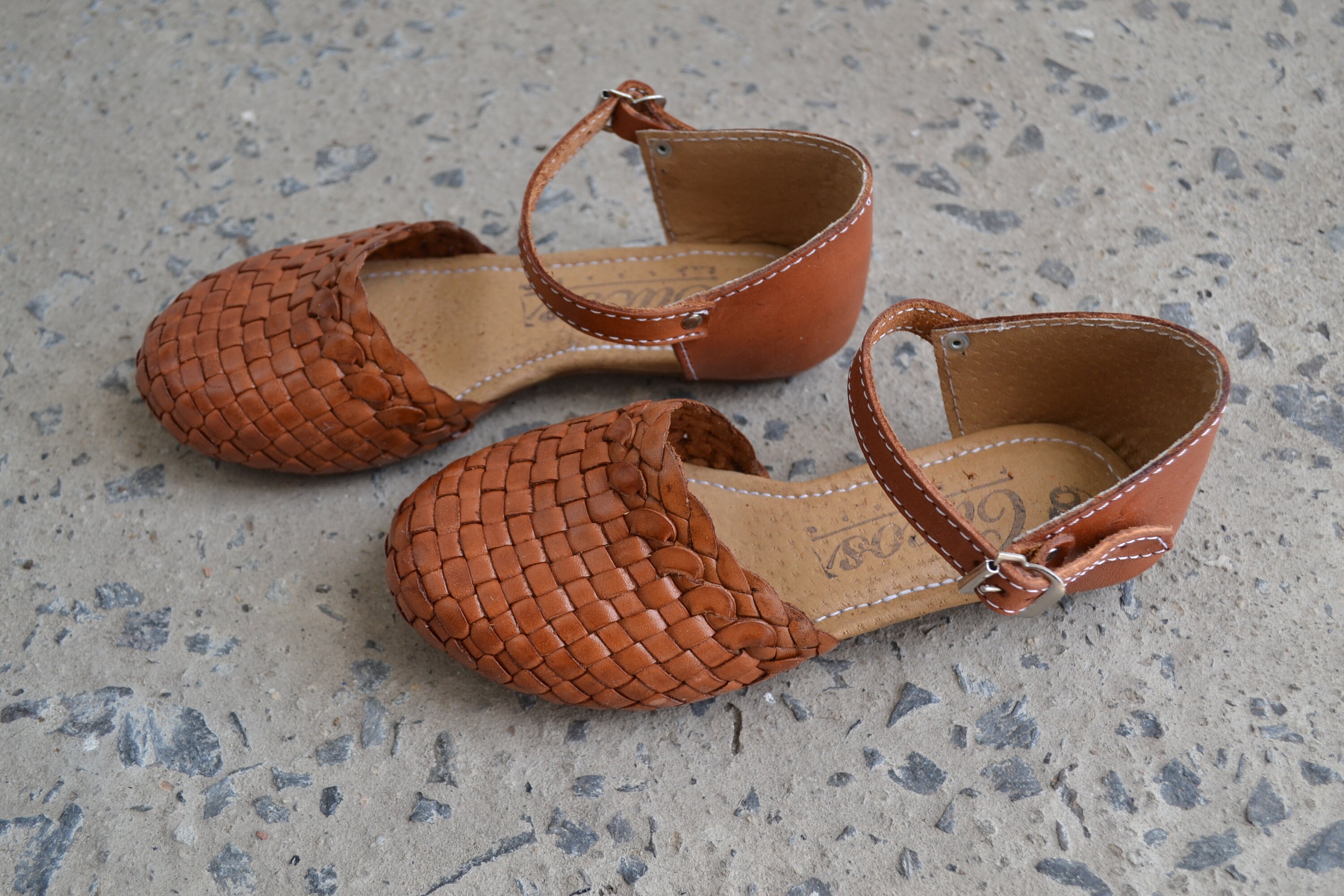 Girls Huarache Sandal ~ All Sizes Boho- Hippie Vintage ~ Mexican Style ...