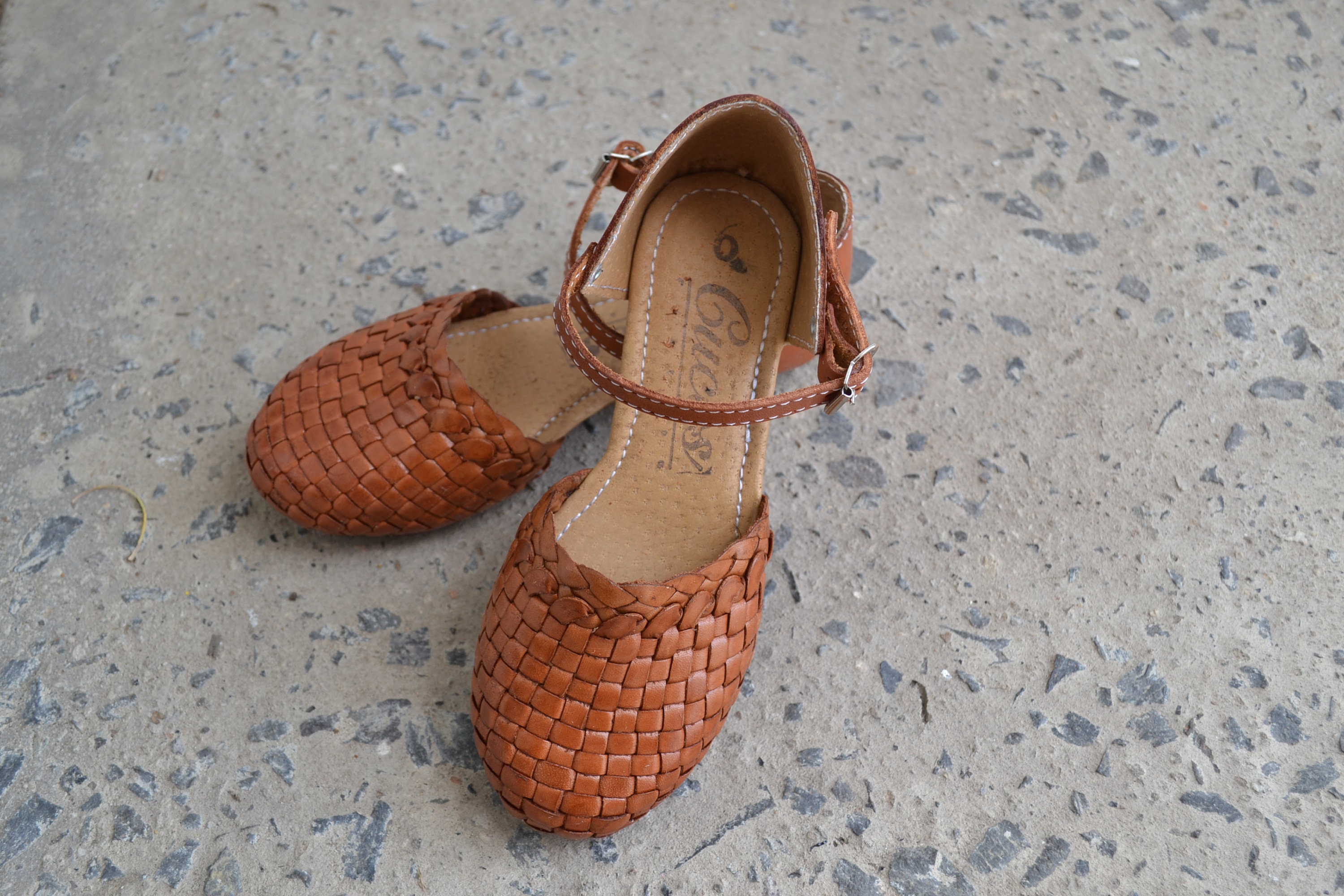 Girls Huarache Sandal ~ All Sizes Boho- Hippie Vintage ~ Mexican Style ...