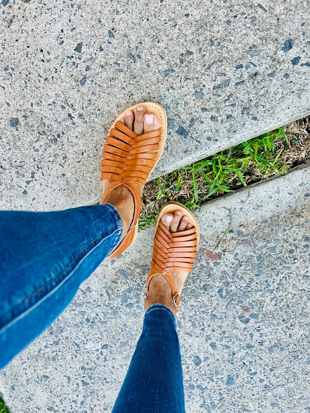 Huarache Sandal ~ All Sizes Boho- Hippie Vintage ~ Mexican Style ...