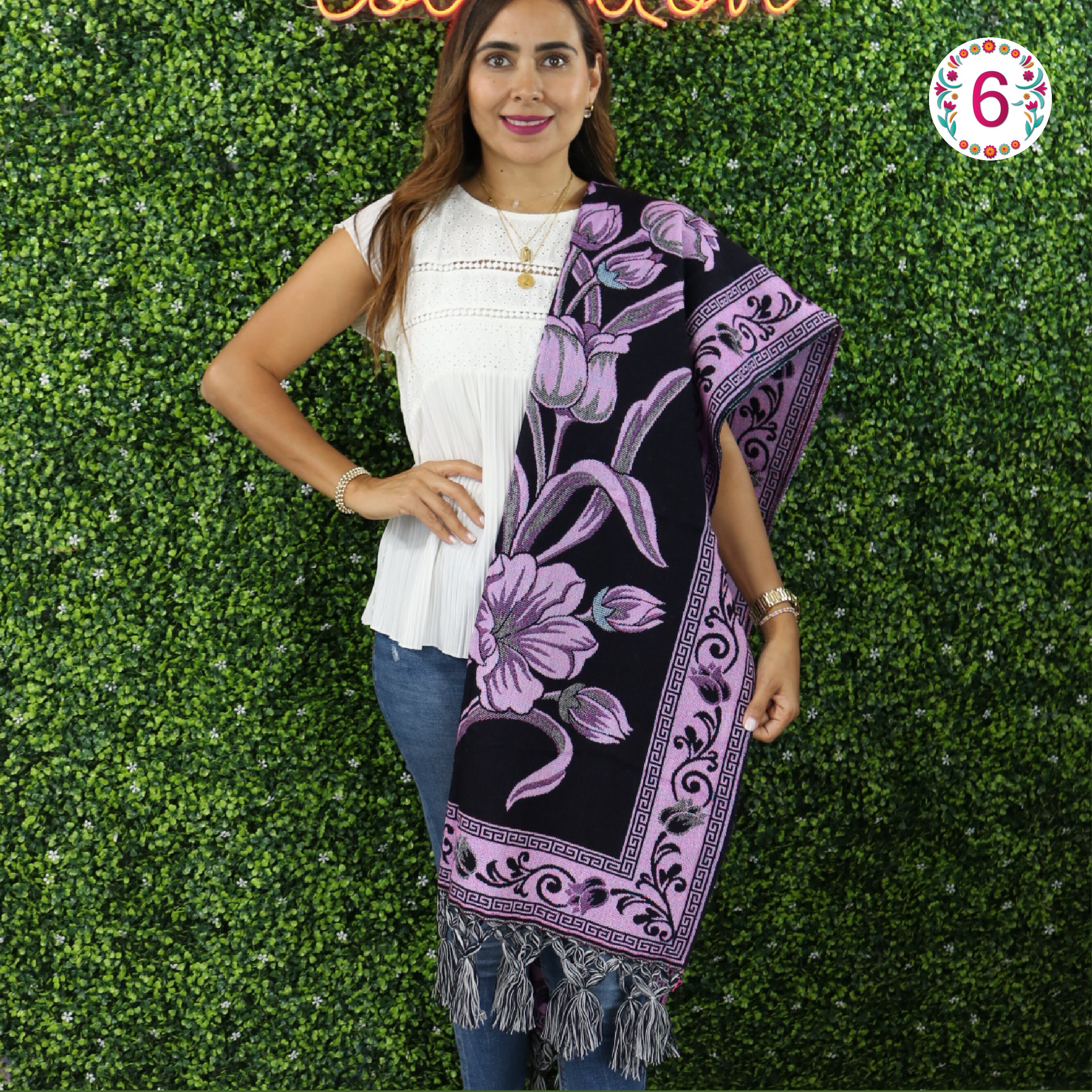 Gaban Mexican Rebozo Rebozo Mexican Shawl Pashmina - Etsy