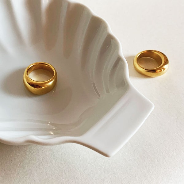 Gold Pebble Ring - Etsy