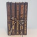 Vintage Polish Book Set - 5 Books Written in Polish - Travel Decor ...