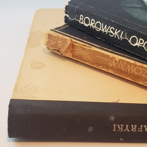 Unique Vintage Polish Books 3 Old Books Written in Polish - Etsy