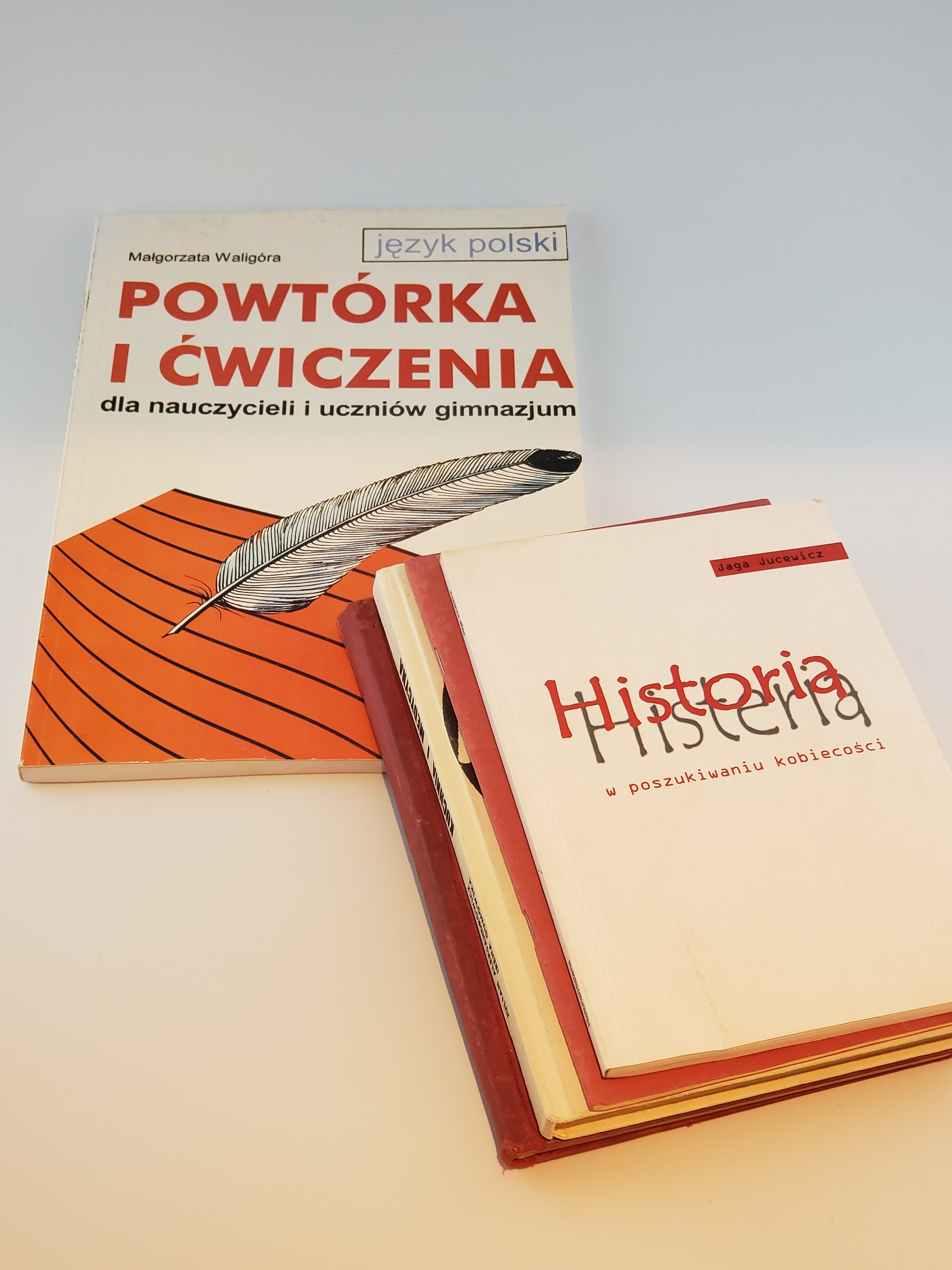 Vintage Polish Book Set 5 Books Written in Polish Travel - Etsy