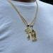 Two Chain Combo Men’s Necklace and Pendant Set Urban Style Rope Chain ...