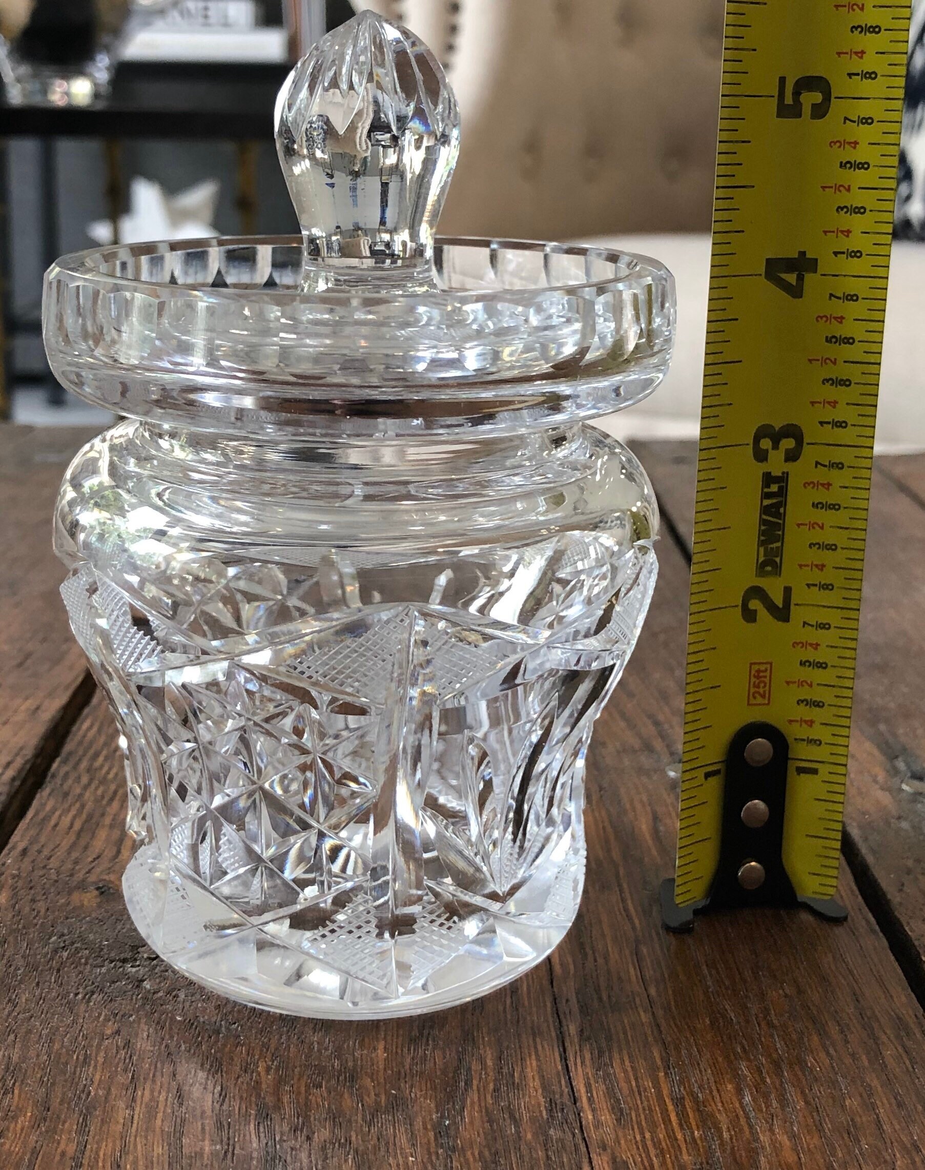 Crystal Jam Jar - Etsy