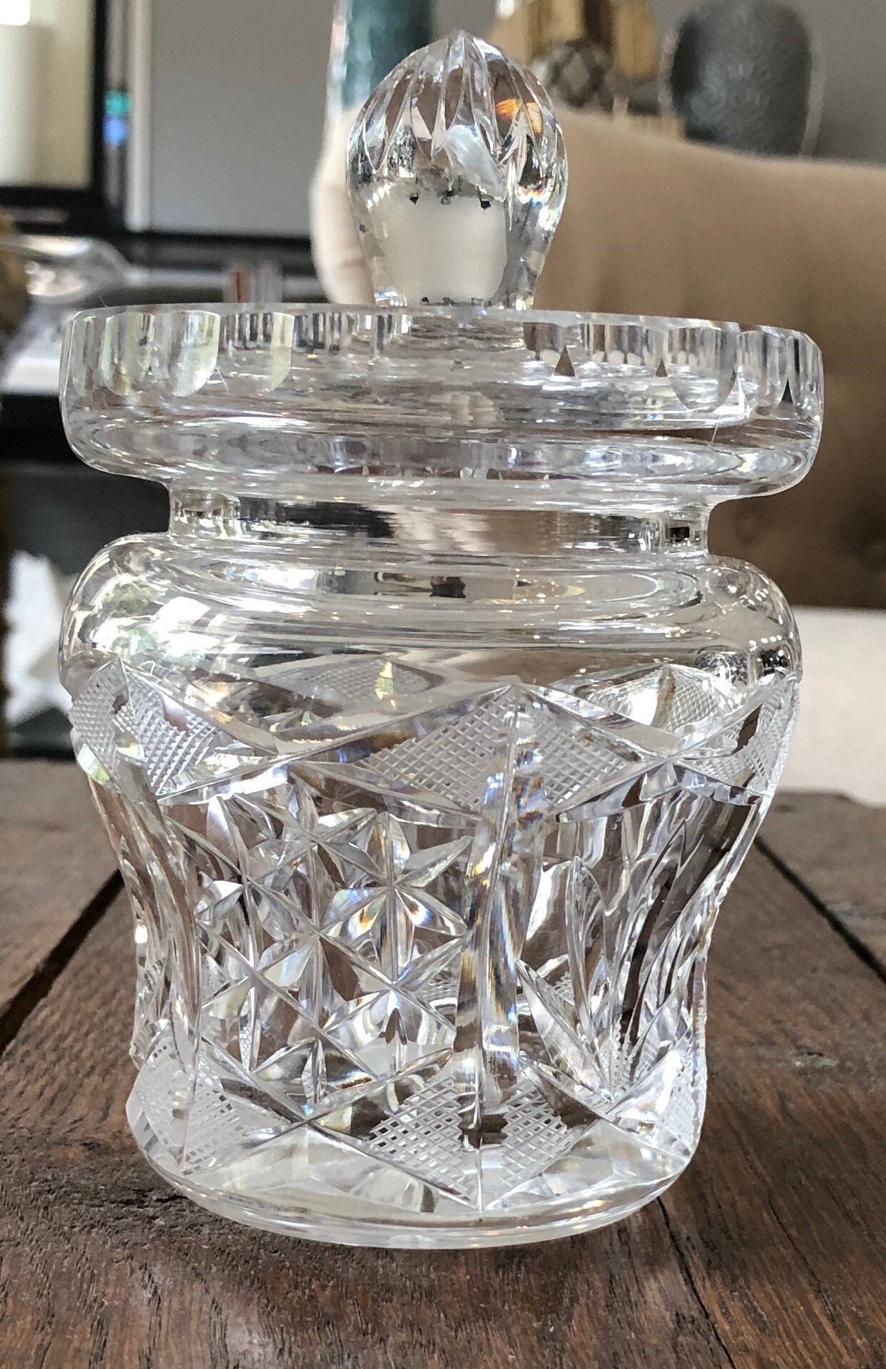 Crystal Jam Jar - Etsy