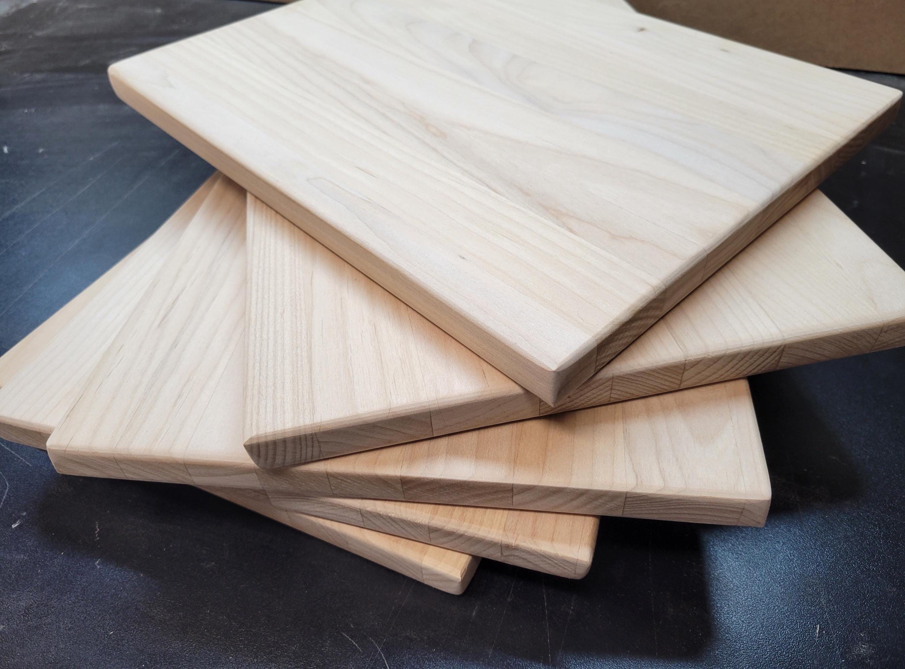 Wholesale Bulk Order of 5 Alder Cutting Boards for Laser Engraving FAST ...