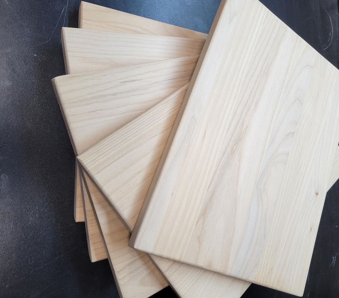 Bulk Wholesale Order of 100 Alder Cutting Boards for Laser Engraving ...