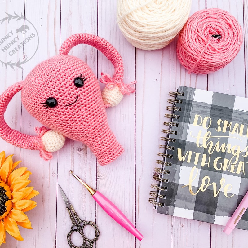 Uterus Crochet Pattern - Etsy
