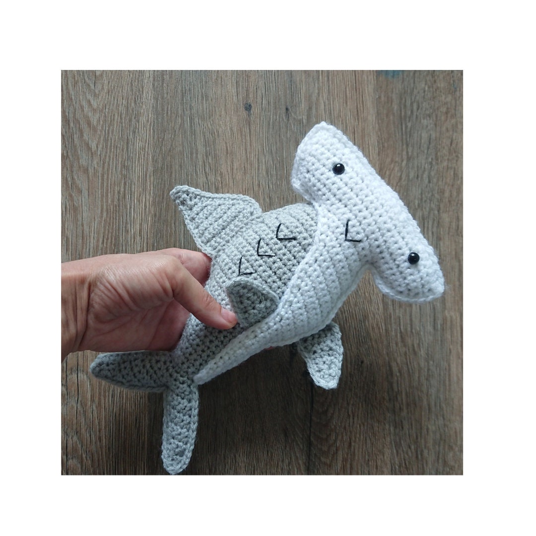 Hammerhead Shark Toy Marine Life Fish Gift Grey Shark Home Decor - Etsy