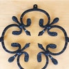 Tree Branch Barn Door Handle and Matching easy Mount Textured Flush ...