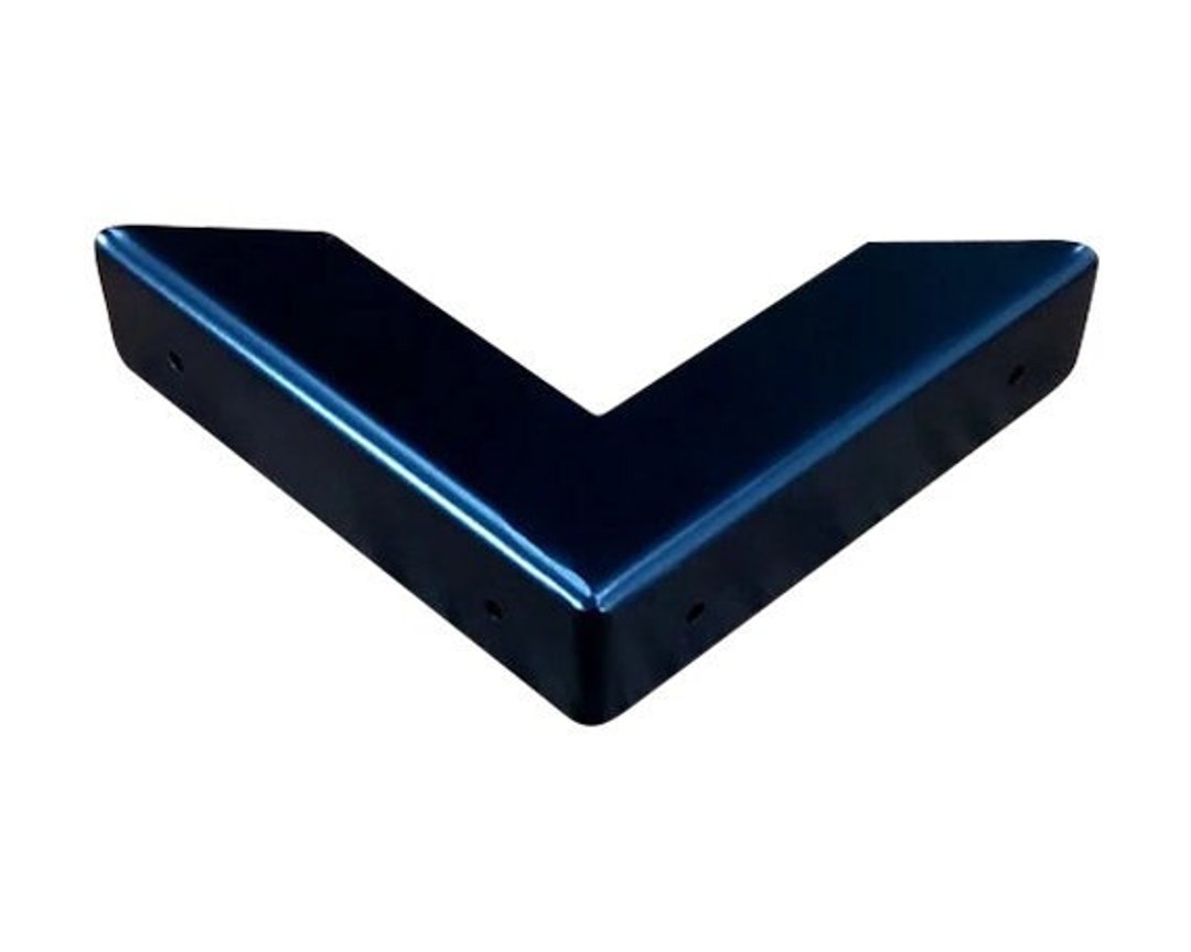 Rustic Decorative Corner Protector With Plain Edges - Black- Sold ...