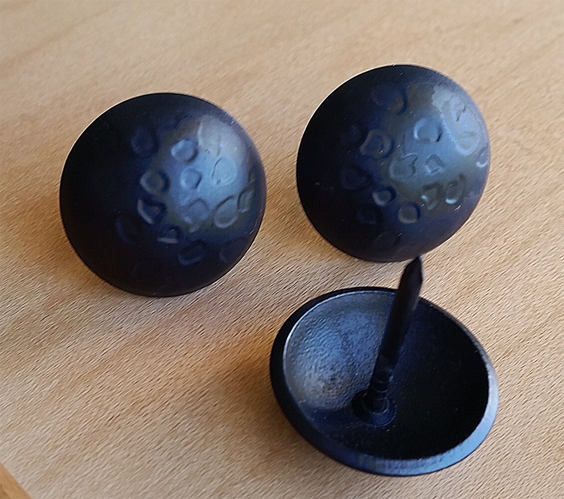 100 Pack Round Clavos 1 Dia. Lightly Hammered Matte - Etsy