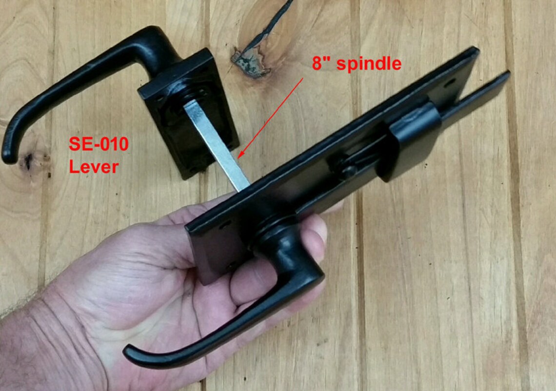 Gate Latch Kit Cottage Style With Levers right Hand for - Etsy