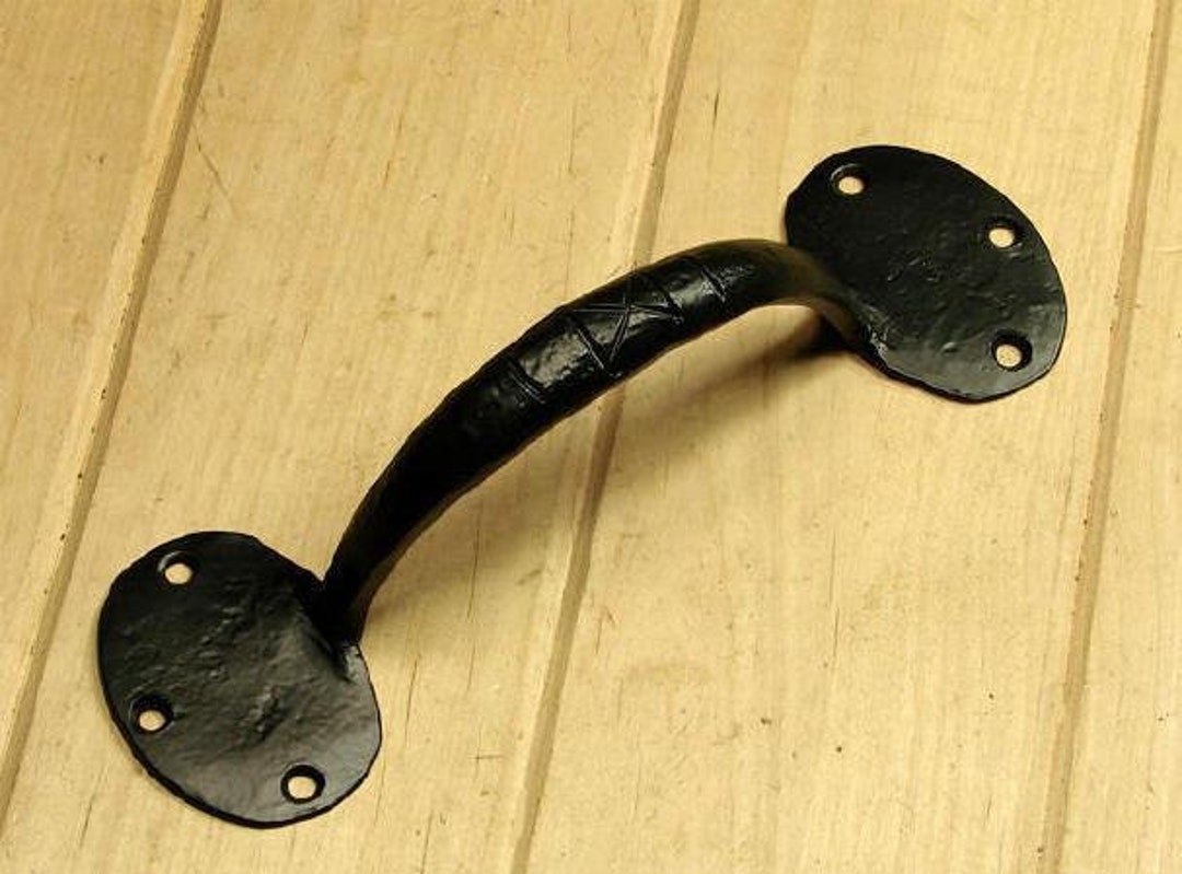 Barn Door Handle Bean Door Pull With Markings - Etsy