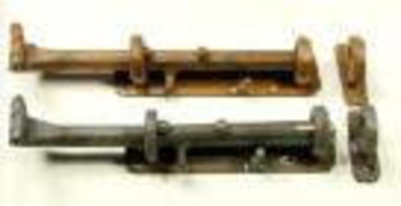 Heavy Duty Rustic Surface Slide Bolts with Eyelet for Top of Door or ...