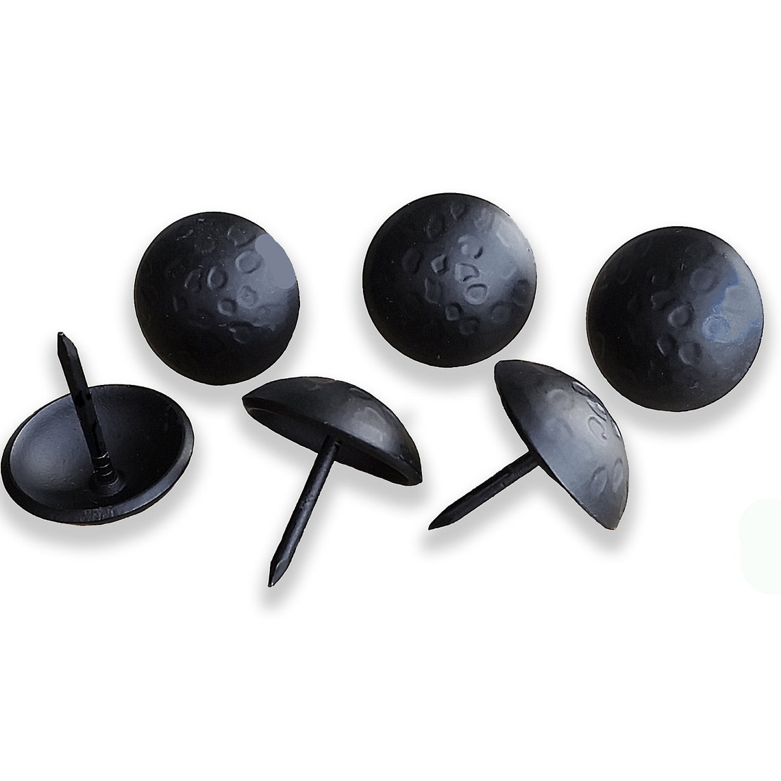 100 Pack Round Clavos 1 Dia. Lightly Hammered Matte - Etsy