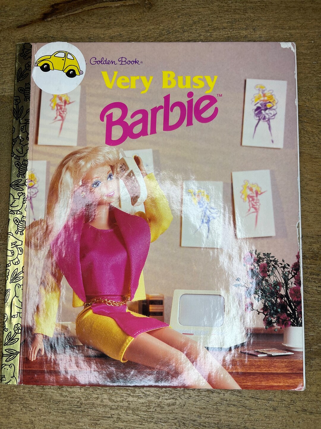 Very Busy Barbie Little Golden Book - Etsy Australia