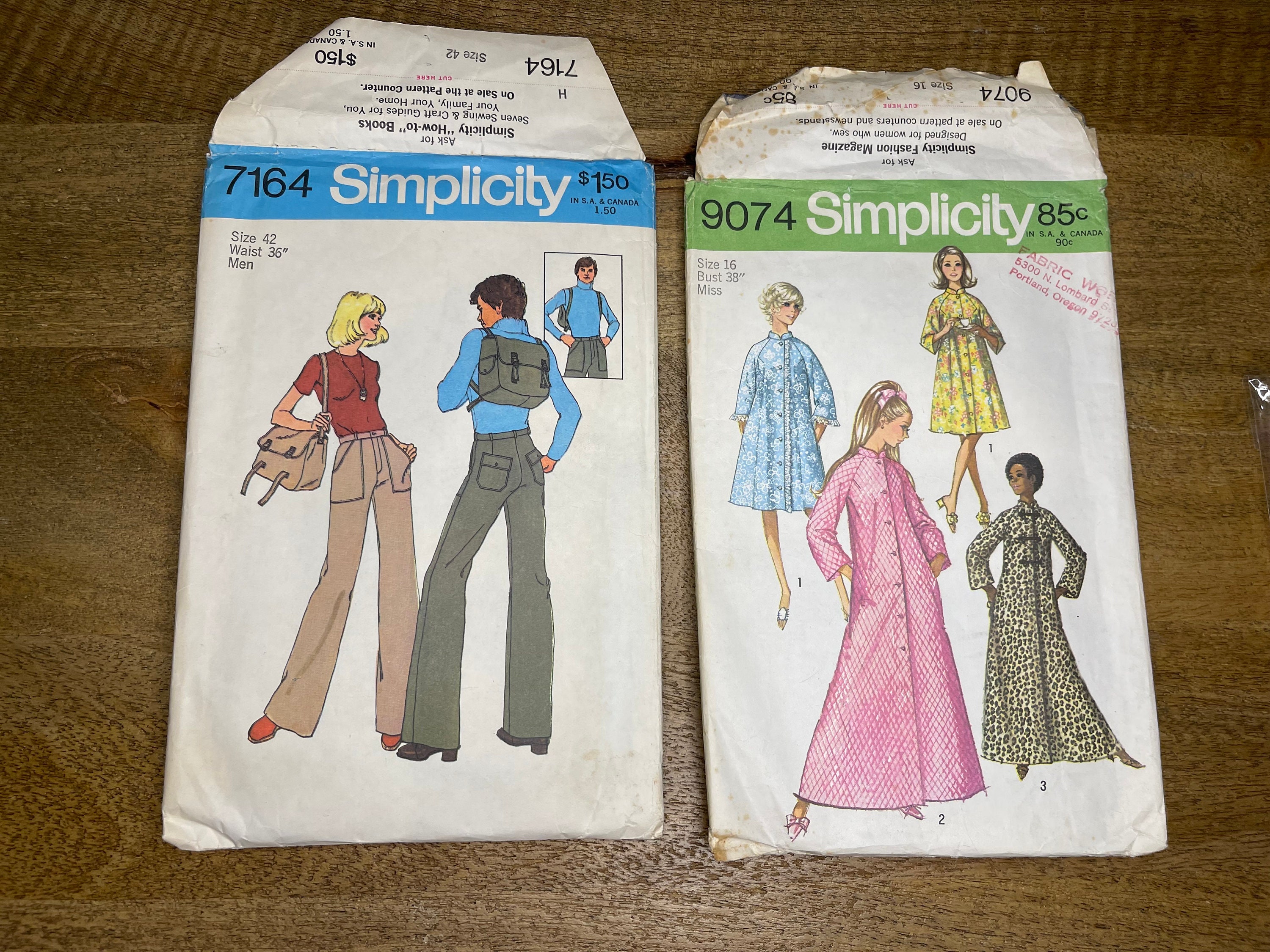 8 1970s Vintage Sewing Patterns - Etsy