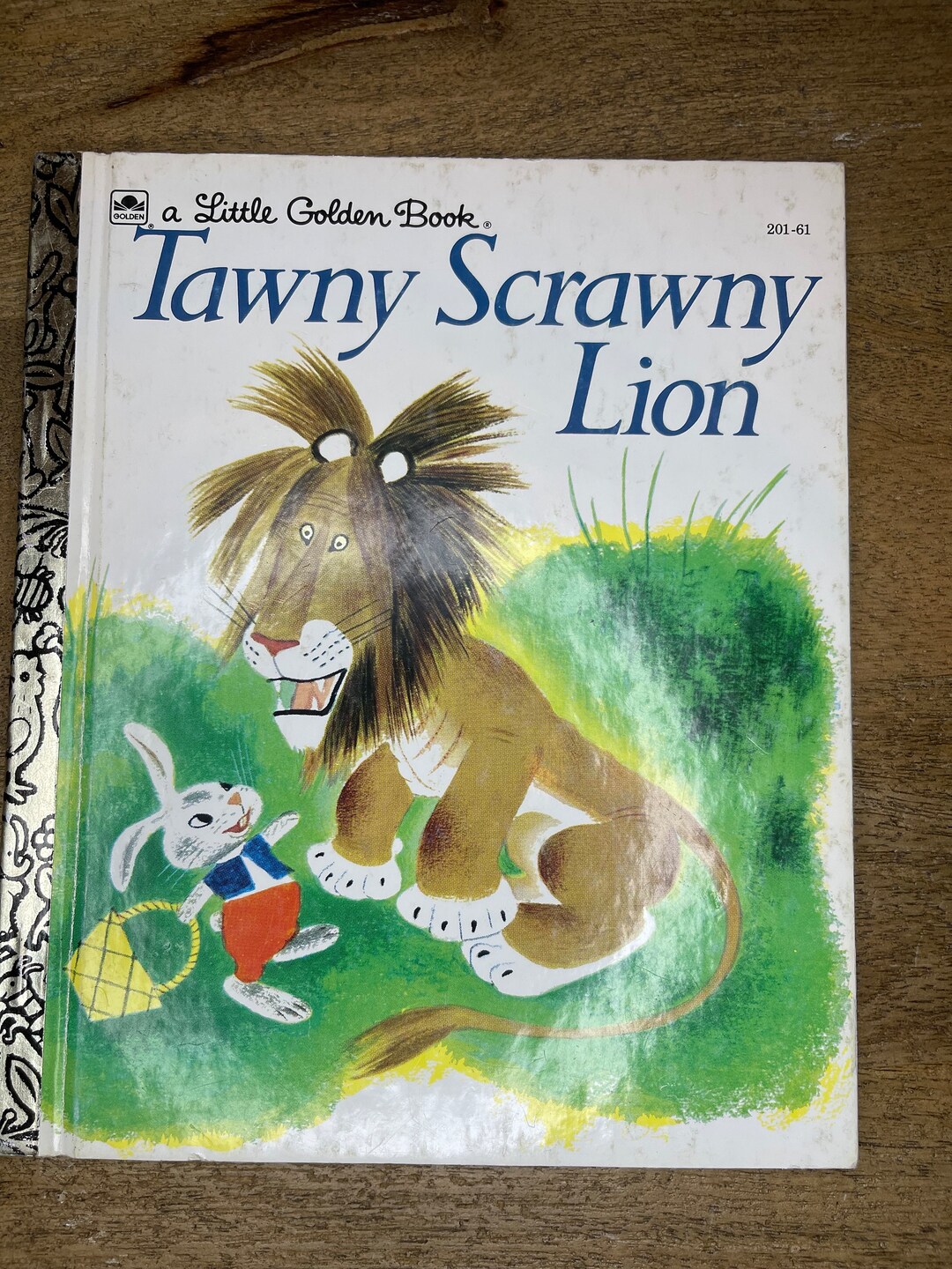 The Tawny Scrawny Lion Little Golden Book - Etsy